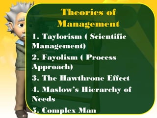 Theories of Management Style | PPT
