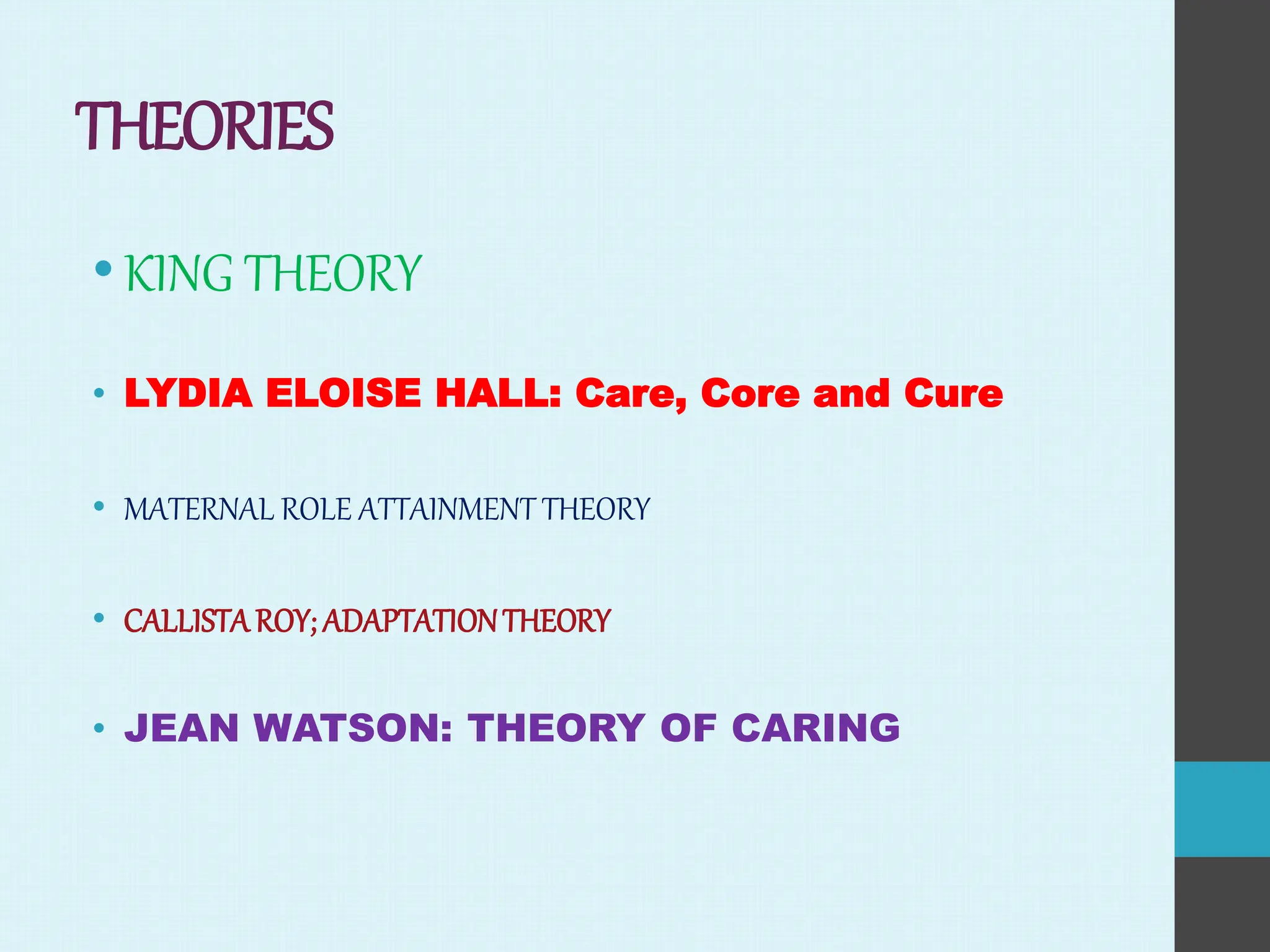 THEORIES, MODELS, AND APPROACHES APPLIED TO.pptx