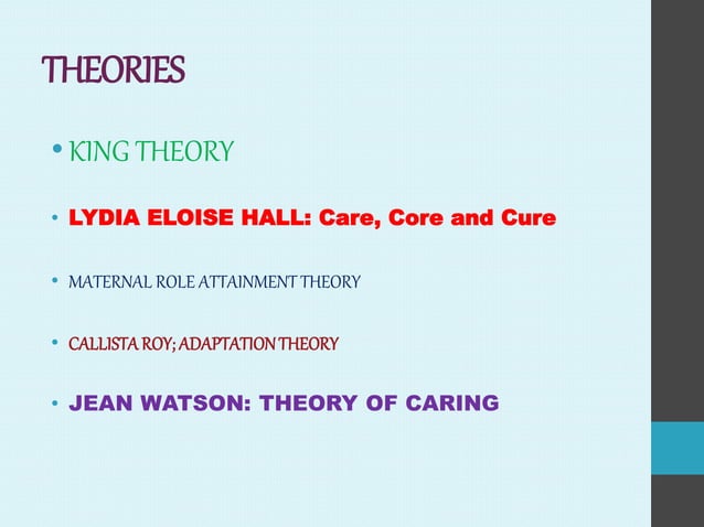 THEORIES, MODELS, AND APPROACHES APPLIED TO.pptx