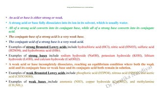 Theories of Acids and Bases (Arrhenius, Bronsted and Lewis) | PPTX