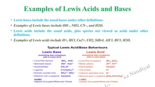 Theories of Acids and Bases (Arrhenius, Bronsted and Lewis) | PPTX
