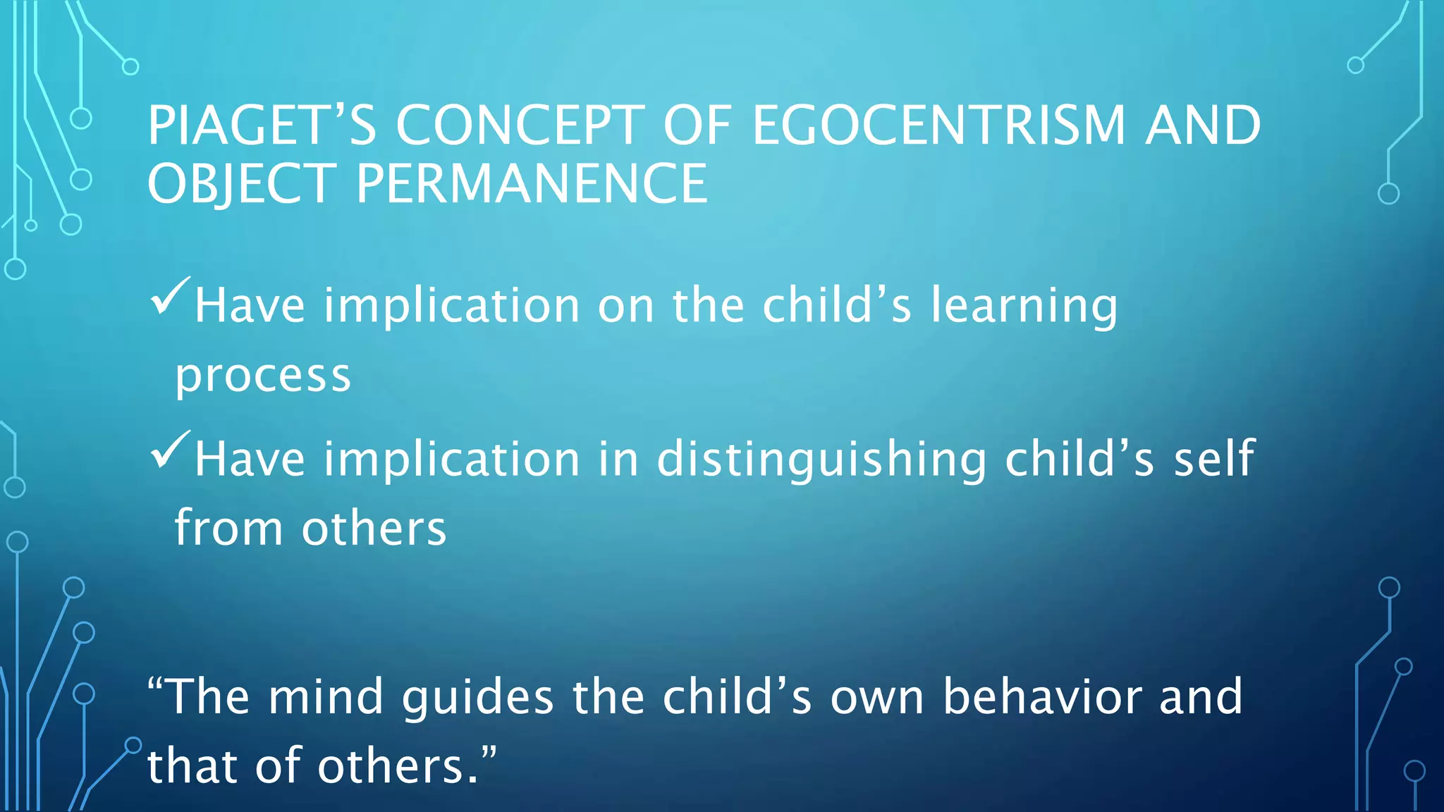 THEORIES OF COGNITIVE DEVELOPMENT | PPTX