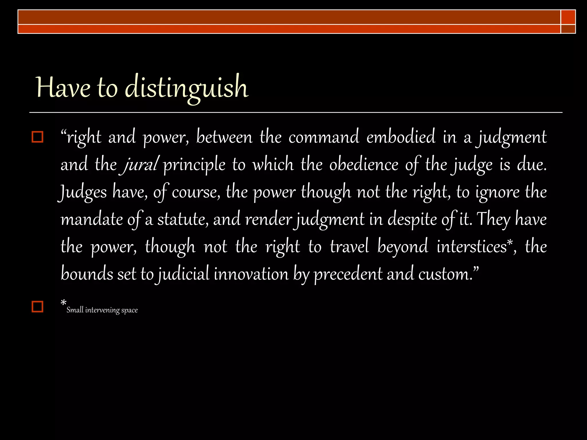 Jurisprudence - Theories of Adjudication | PPT