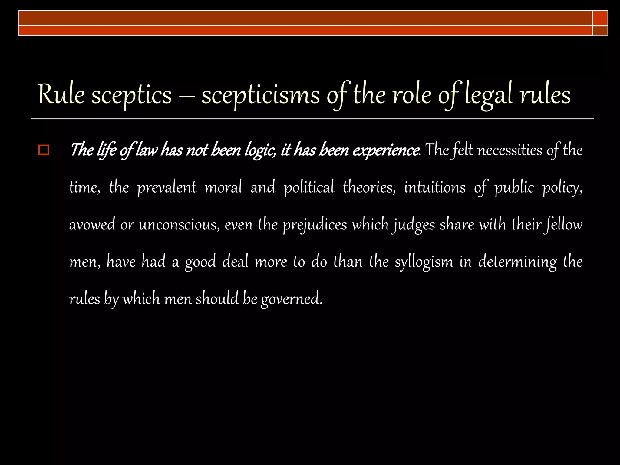 Jurisprudence - Theories of Adjudication | PPT