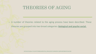 Theories of ageing | PPTX