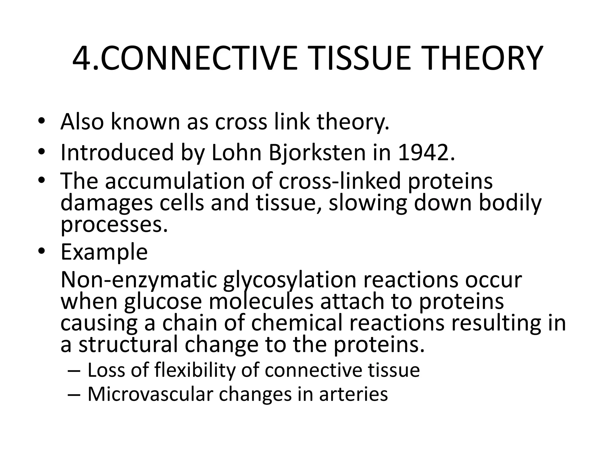 Theories of ageing | PPTX