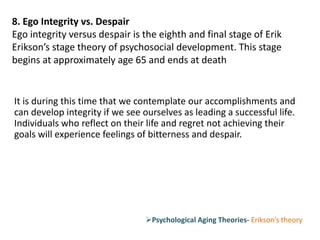 Theories of aging | PPTX