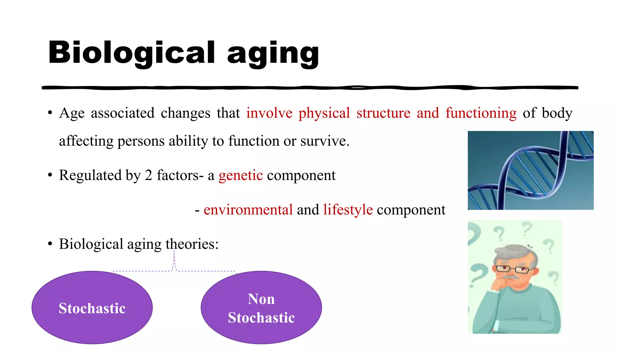 Theories of aging | PPTX