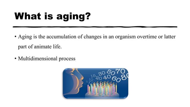 Theories of aging | PPTX