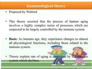theories of aging, programmed and error theories | PPT