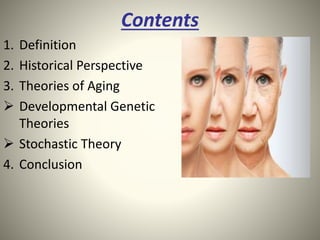 Theories of Aging that presented again process | PPT