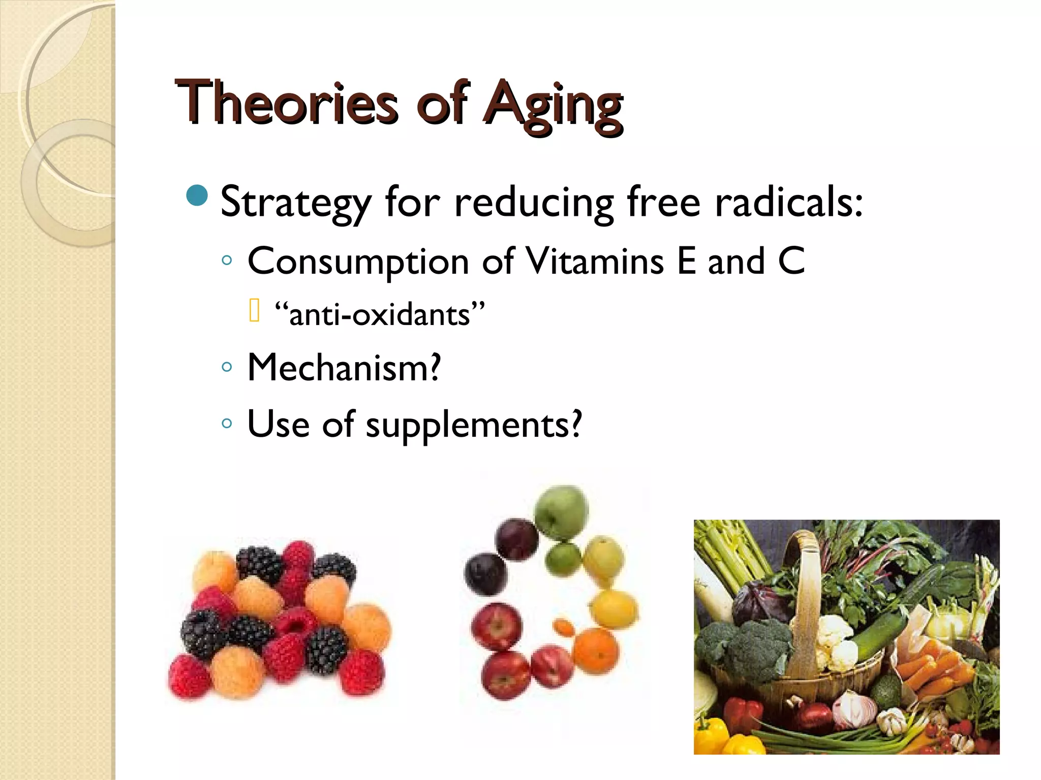 Theories of aging s14 | PPT