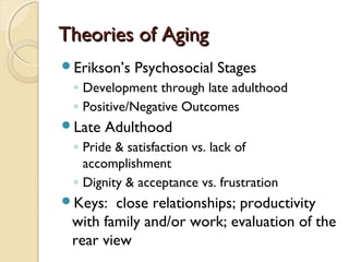 Theories of aging s14 | PPT