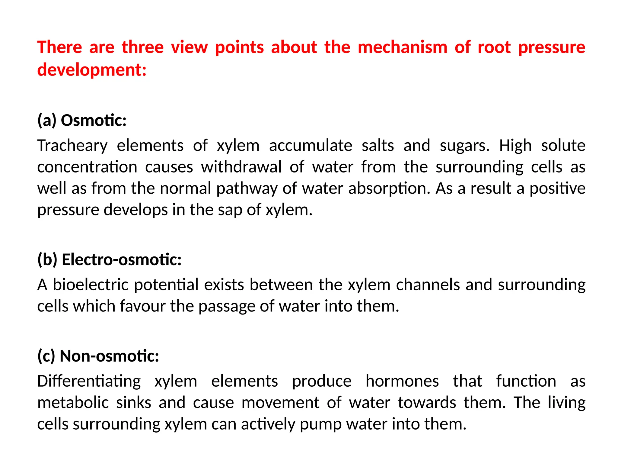 Theories of ascent of sap by swapnil anand.pptx