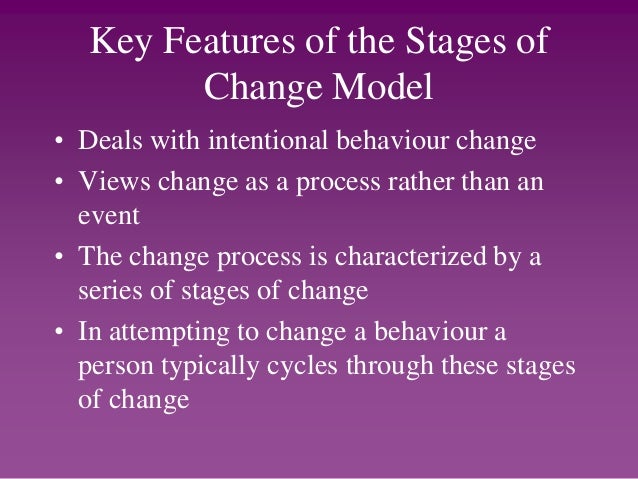 Theories of behaviour change