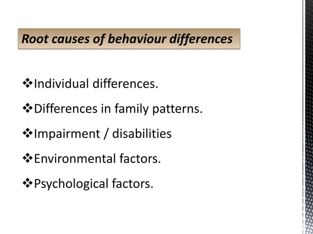 Theories of behaviour modification | PPTX