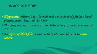 Theories of cancer causation | PPTX