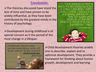 Theories of child development | PPTX