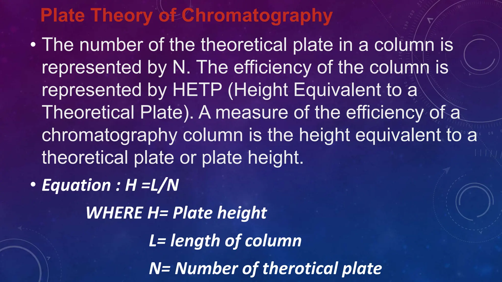 Theories of chromatography Rate theoryand plate theory.pptx