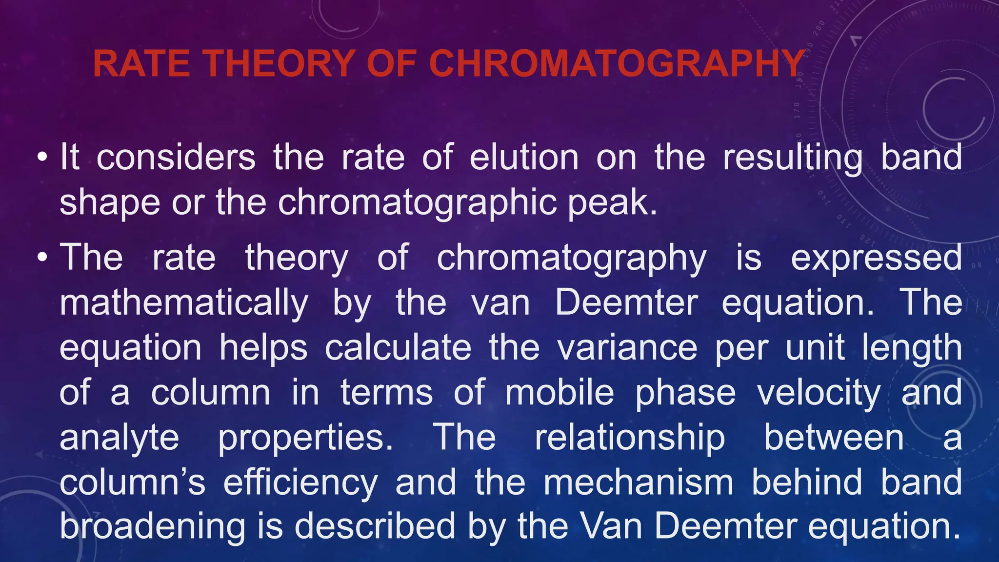 Theories of chromatography Rate theoryand plate theory.pptx