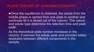 Theories of chromatography Rate theoryand plate theory.pptx