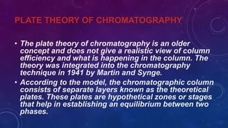 Theories of chromatography Rate theoryand plate theory.pptx