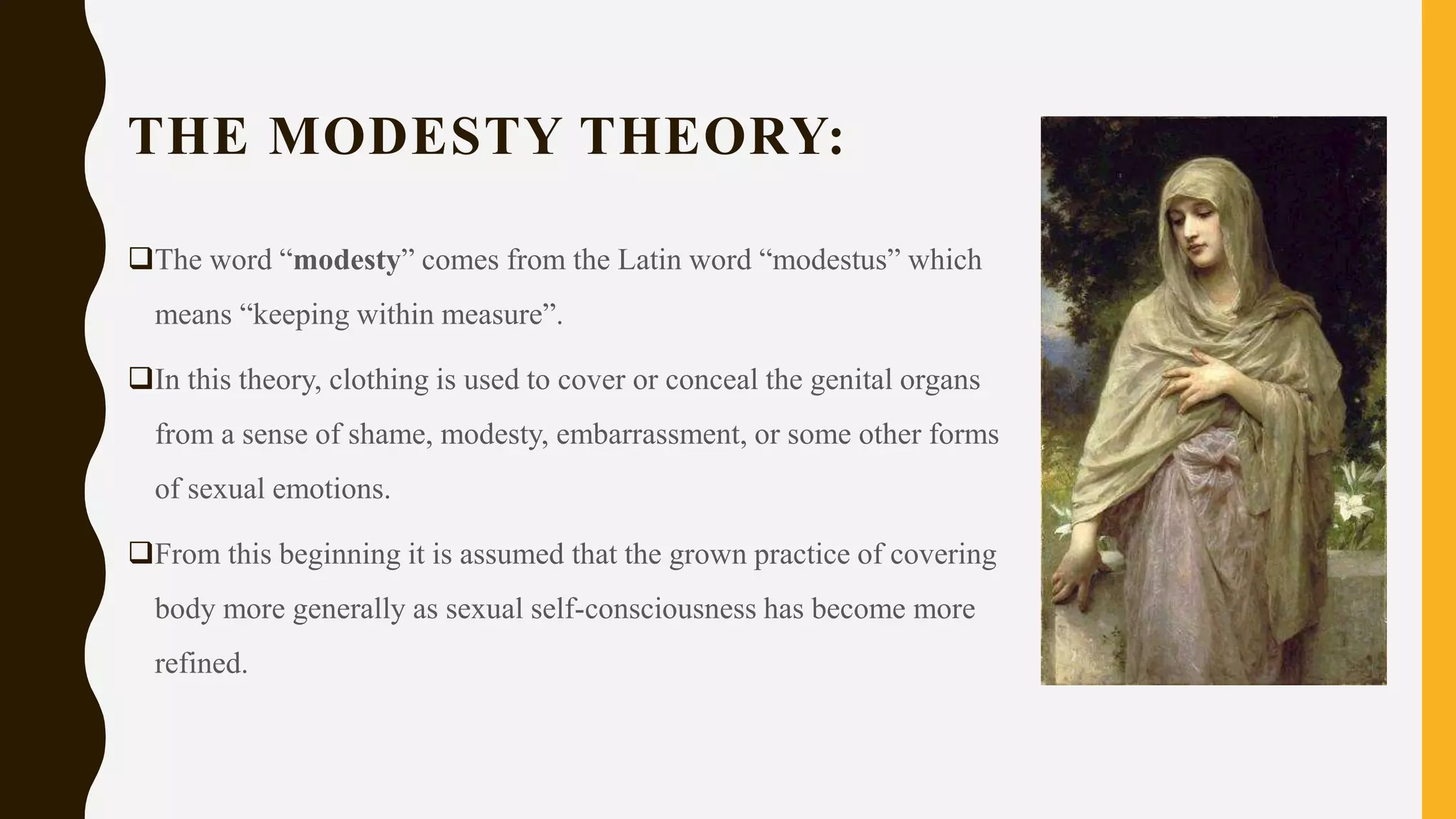 Theories of clothing | PPTX