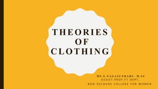 Theories of clothing | PPTX