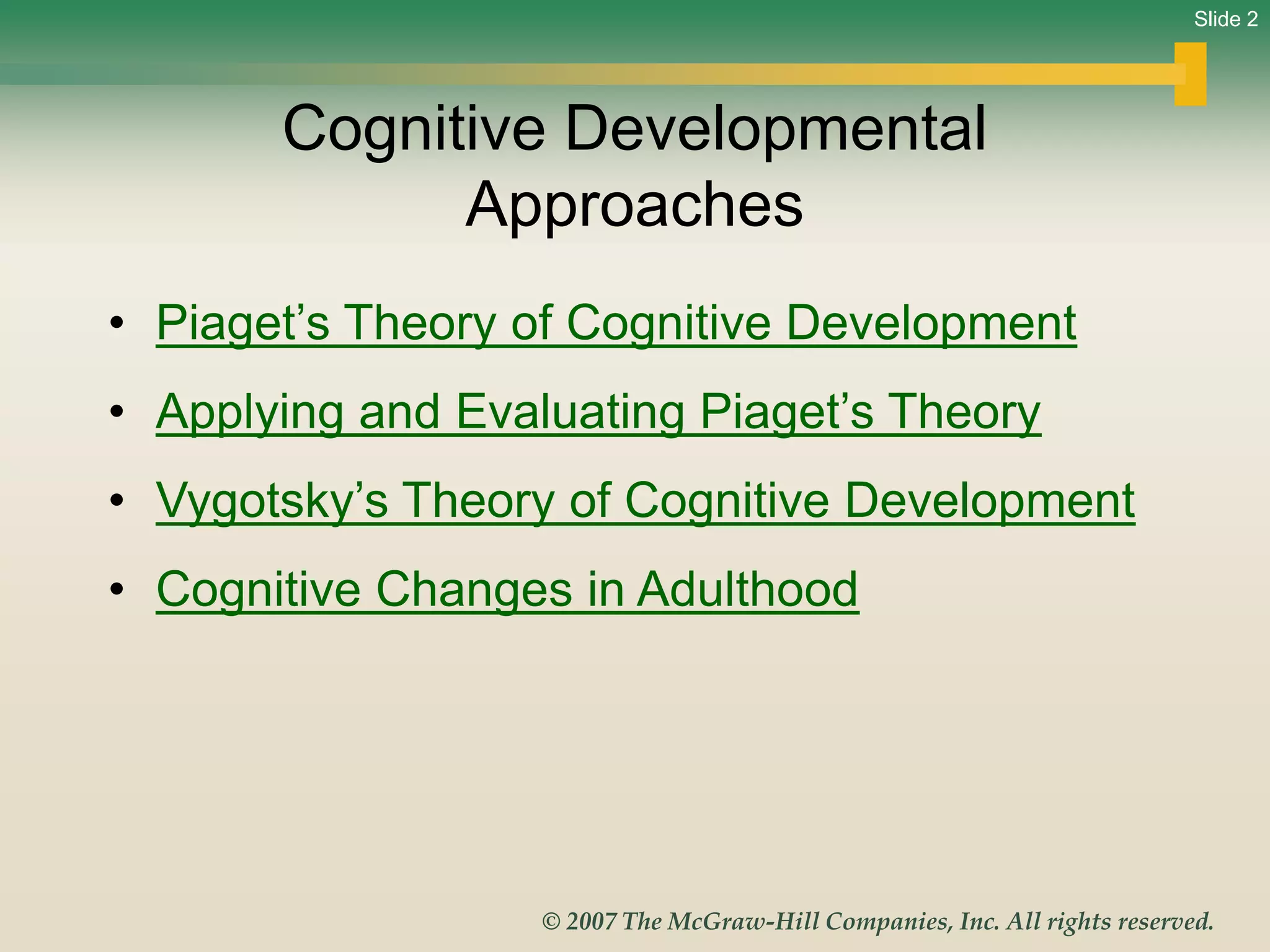 Theories of Cognitive Development.ppt