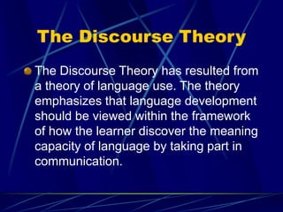 Theories of communication 2 | PPT | Free download