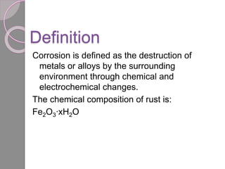 Theories of corrosion | PPT