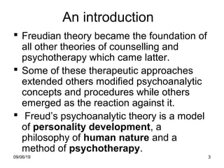 Theories of counselling and psychotherapy | PPT
