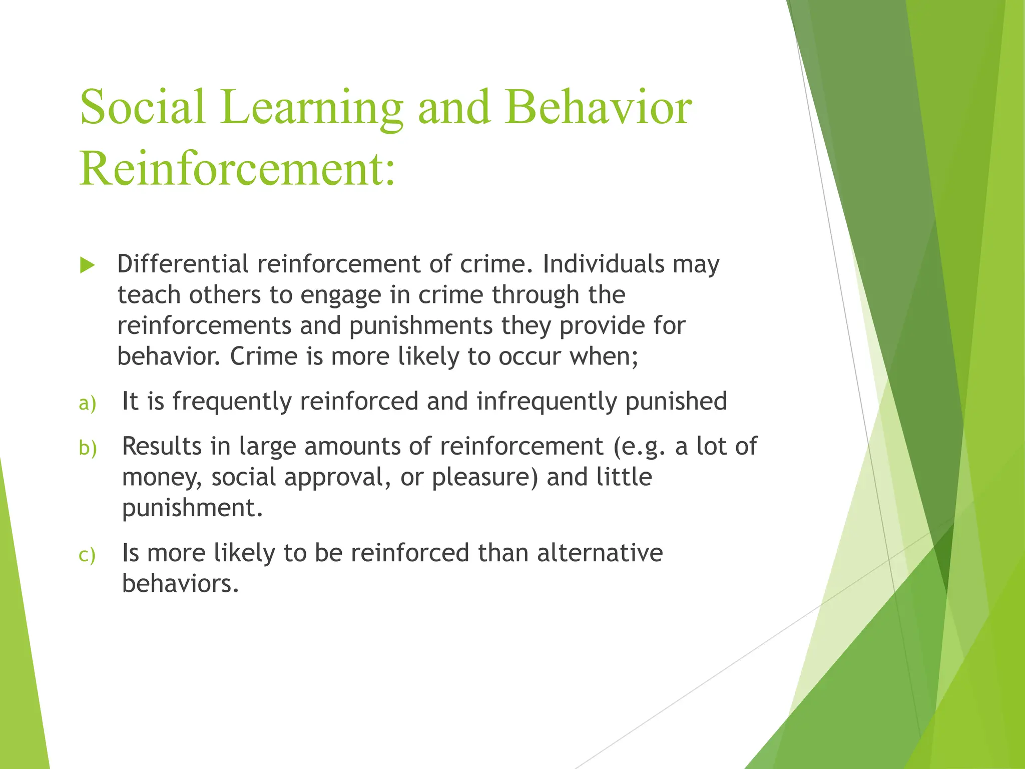 Sociological Theories of Crime | PPTX