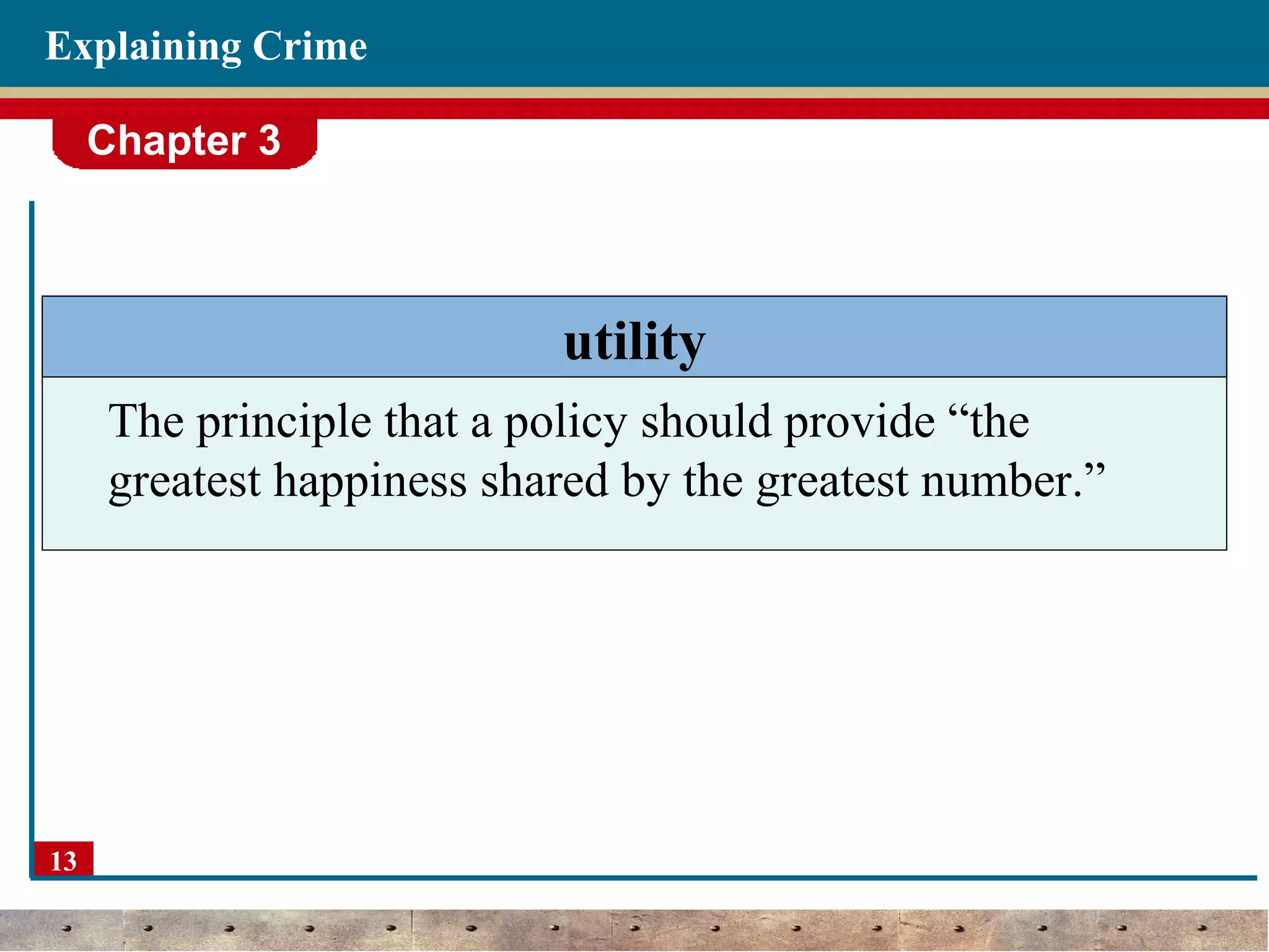 Theories of crime (criminology) | PPT