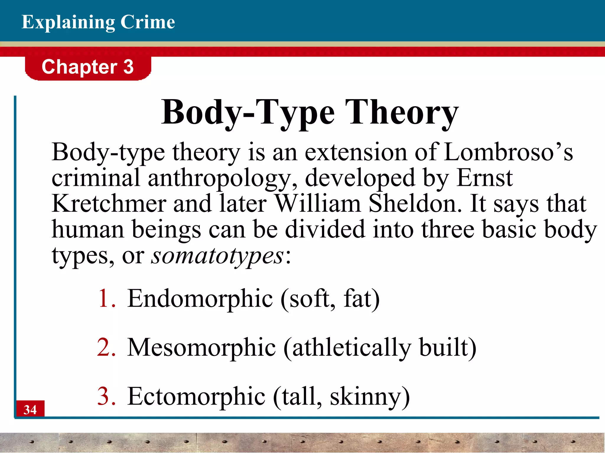 Theories of crime (criminology) | PPT