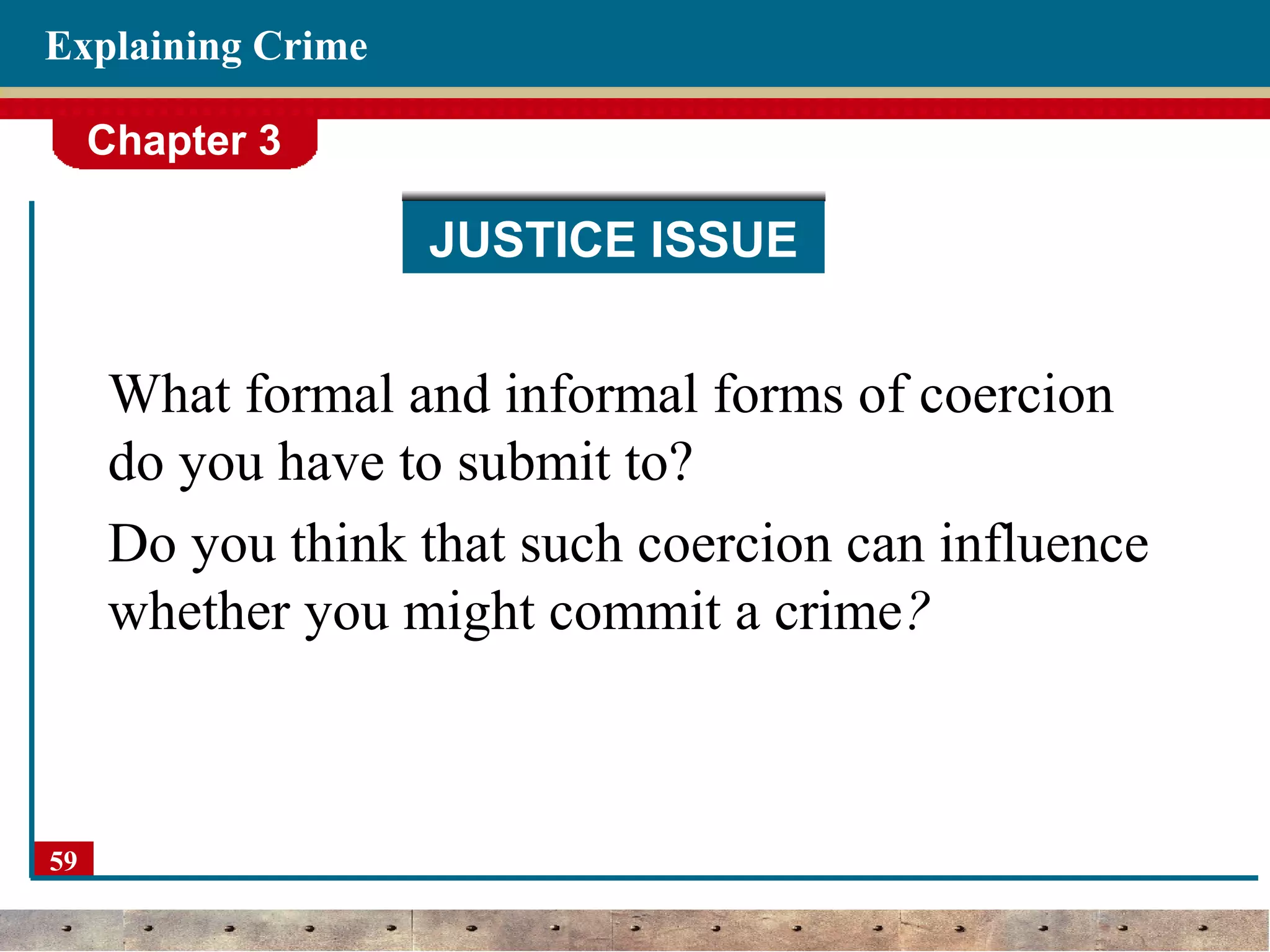 Theories of crime (criminology) | PPT
