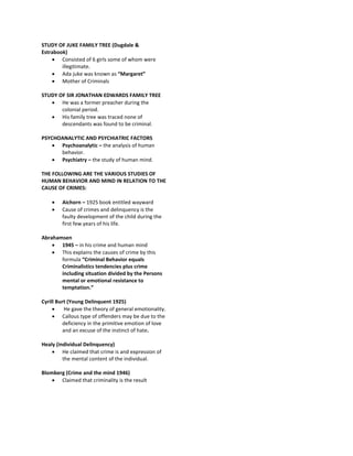 Theories of crimes | DOCX