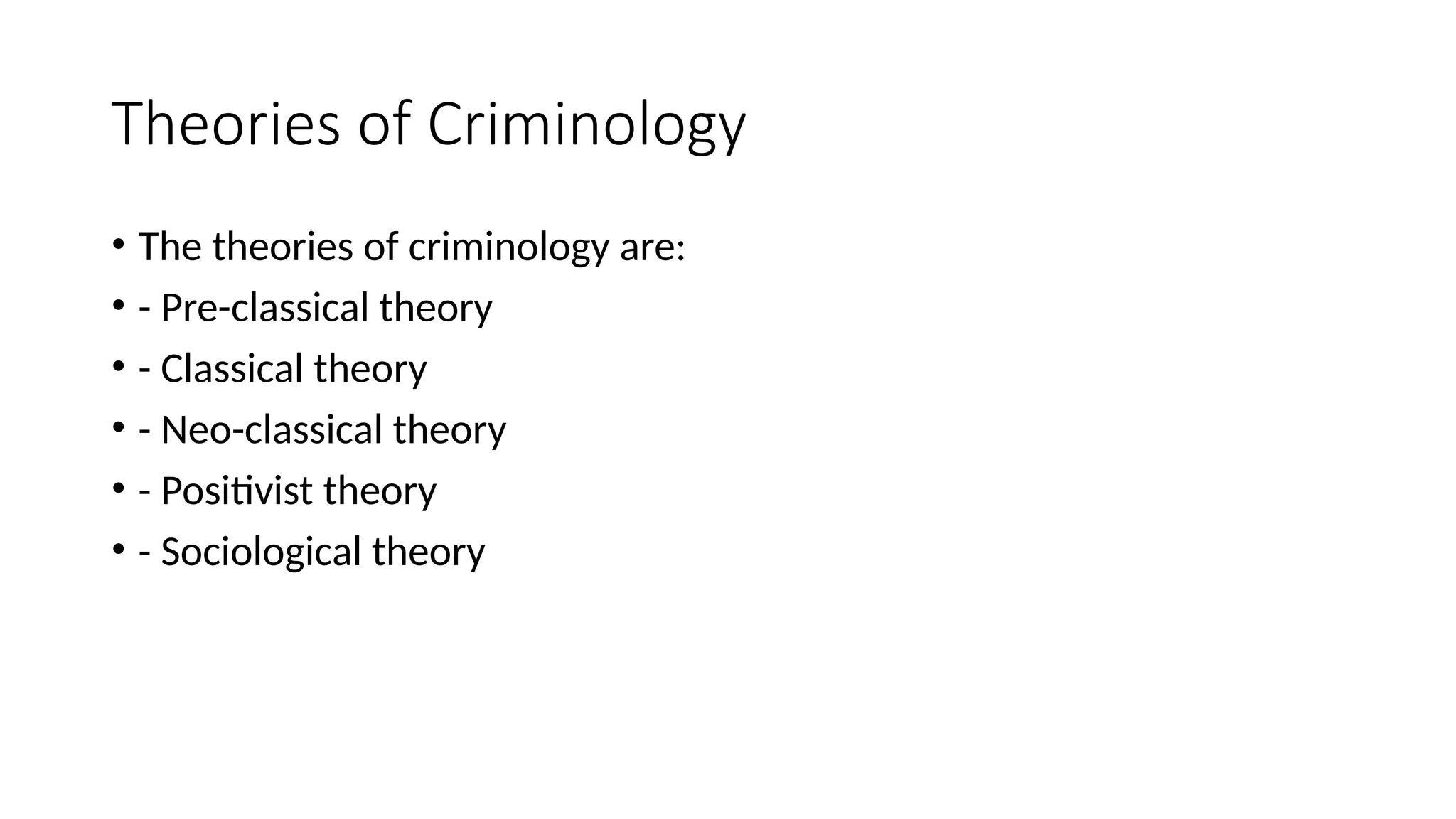 Theories of Criminology- pre classical.pptx