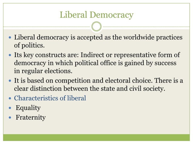 Theories of democracy | PPTX