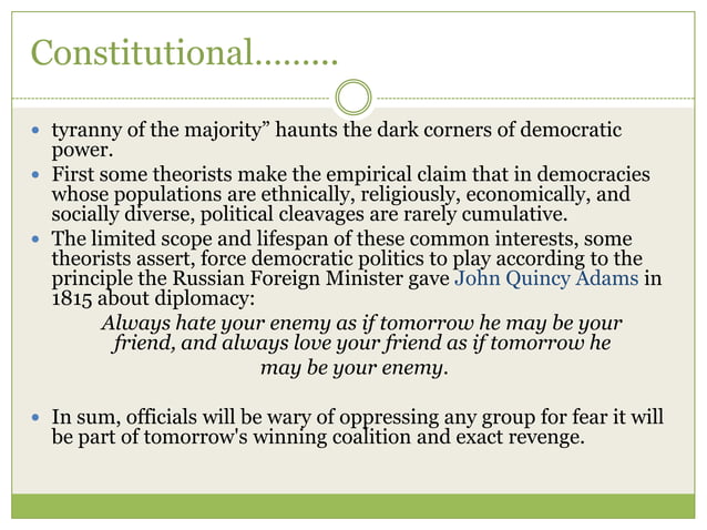 Theories of democracy | PPTX