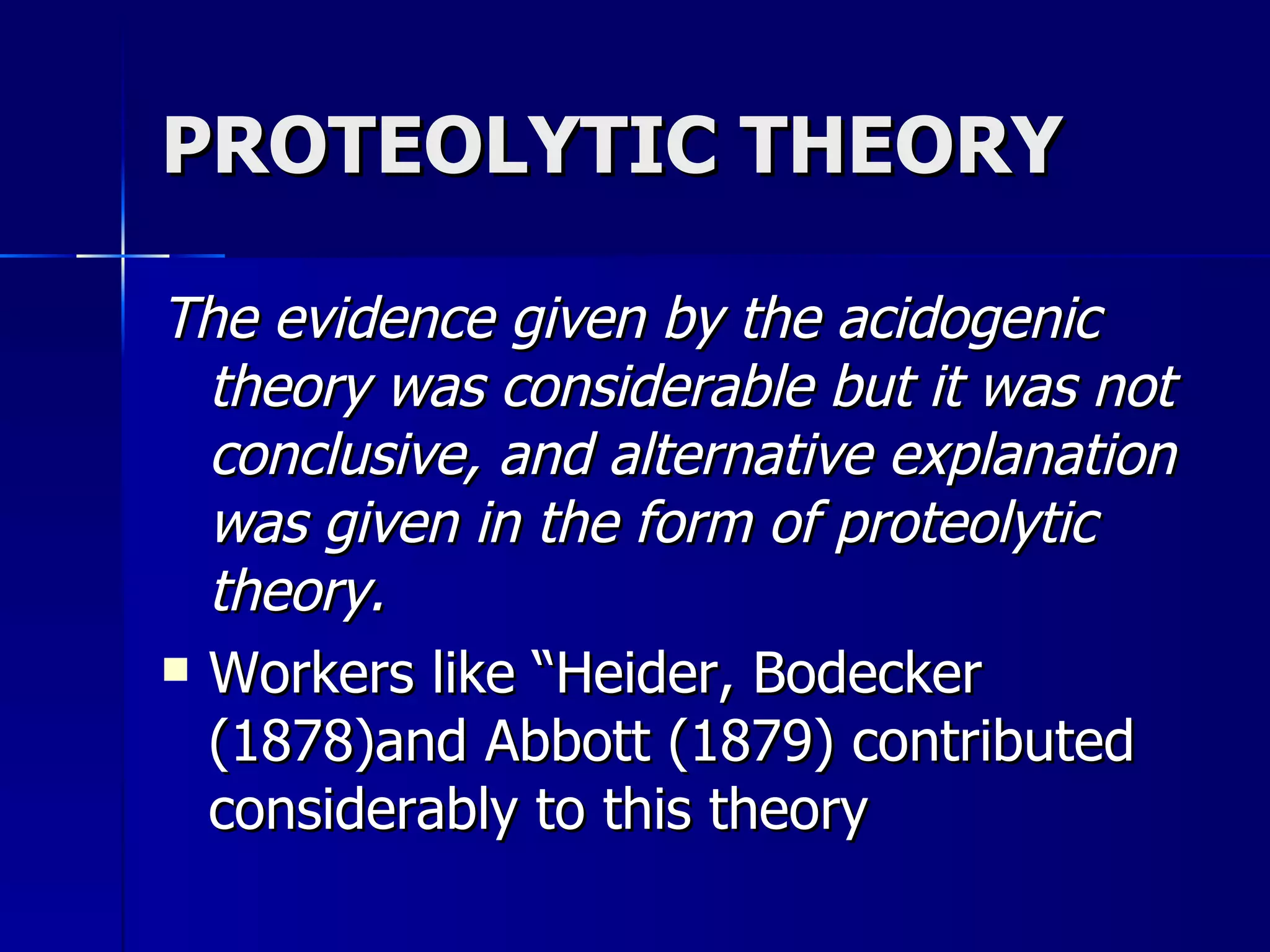 Theories of dental caries.ppt | PPT