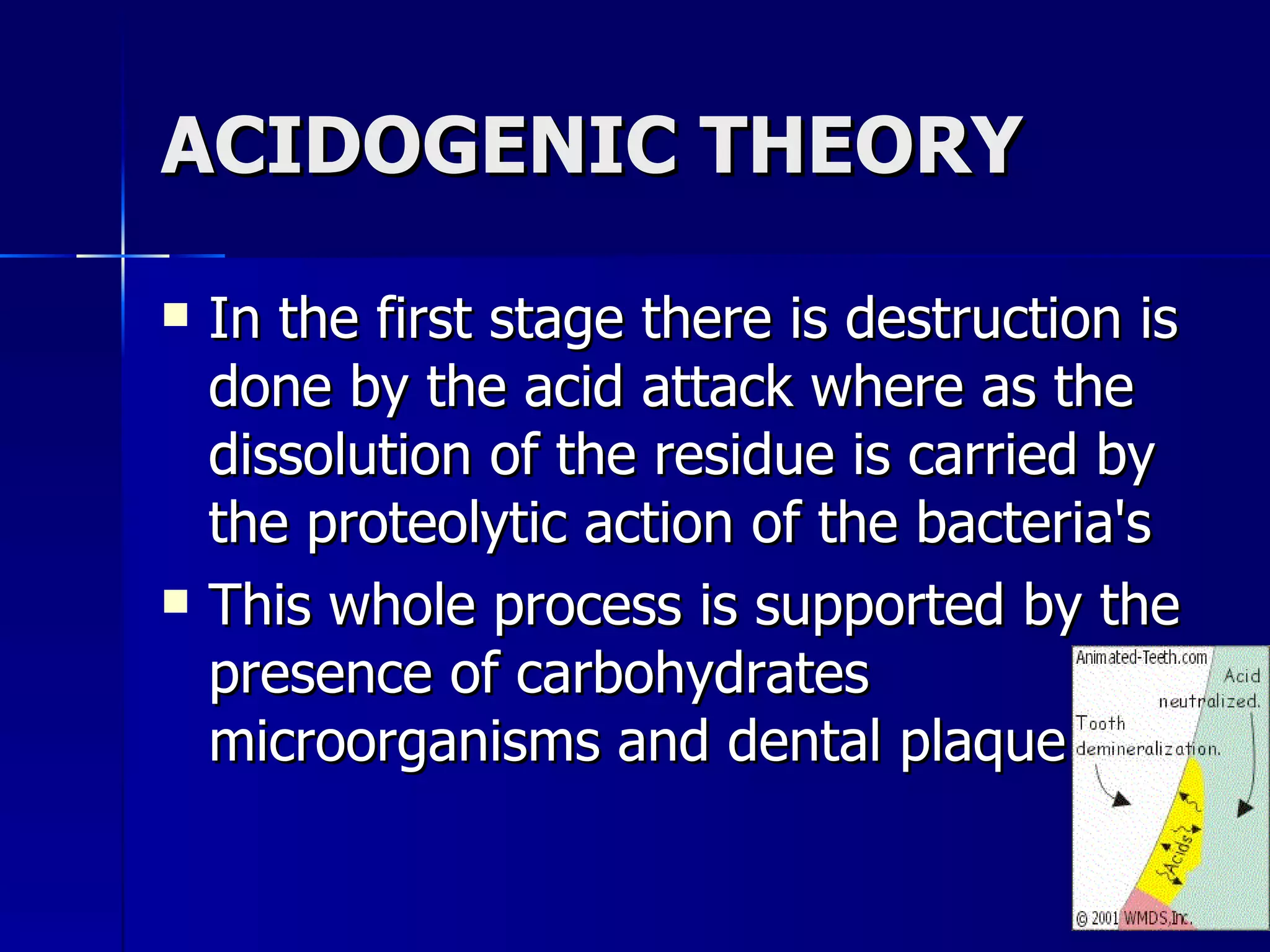 Theories of dental caries.ppt | PPT