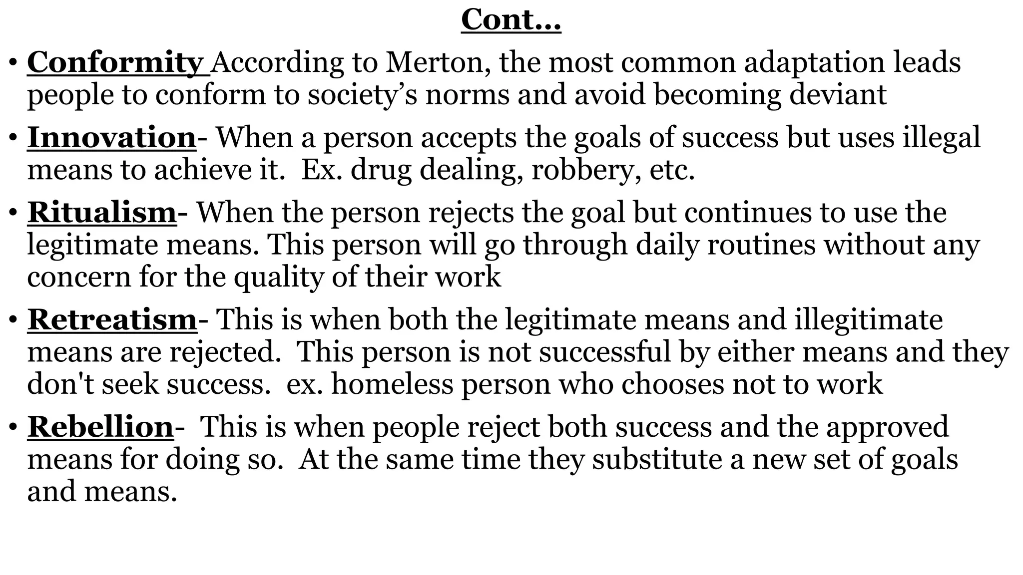 Theories of deviance 1 | PPTX