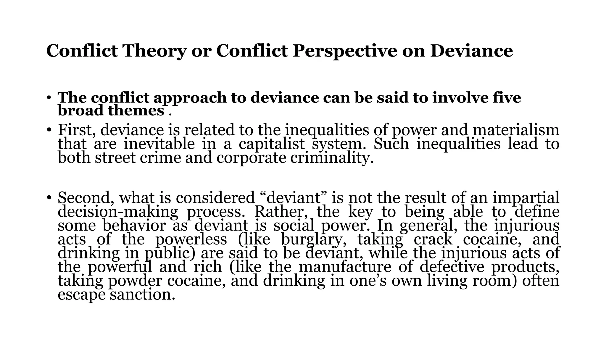 Theories of deviance 1 | PPTX