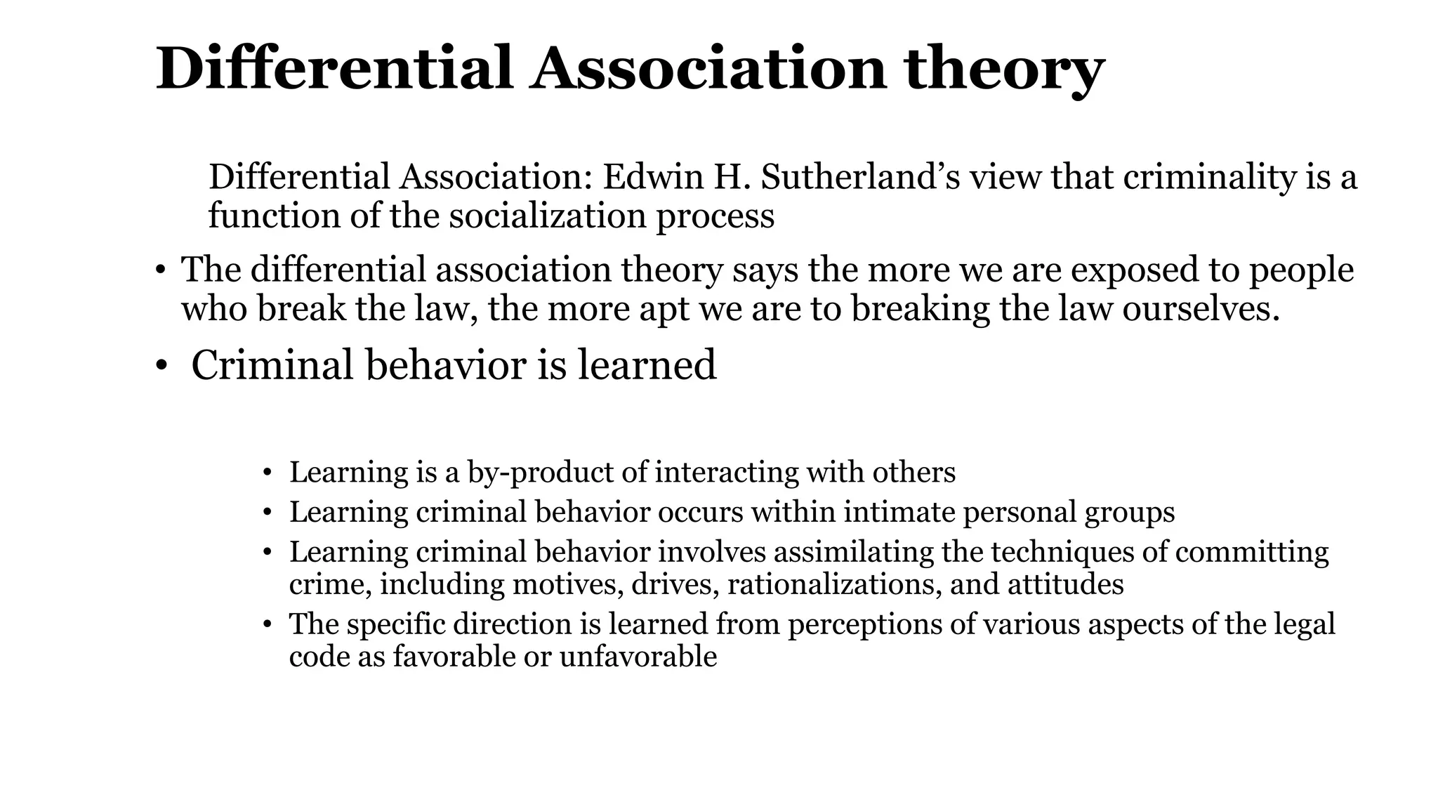 Theories of deviance 1 | PPTX