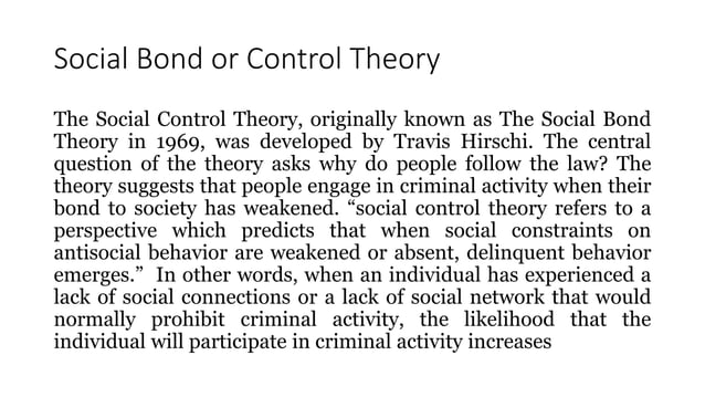 Theories of deviance 1 | PPTX | Crime & Harmful Acts to Individuals ...