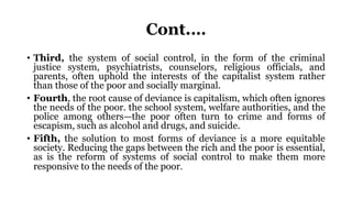 Theories of deviance 1 | PPTX