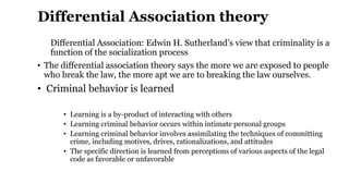 Theories of deviance 1 | PPTX