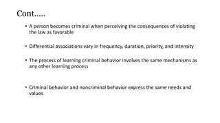 Theories of deviance 1 | PPTX