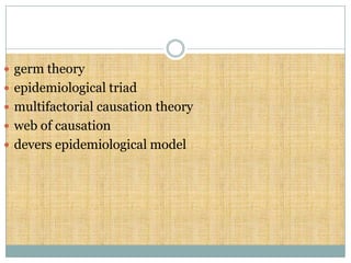 Theories of disease causation..ppt
